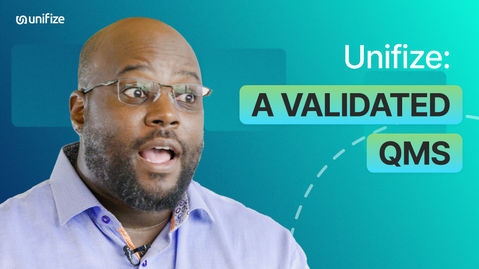 Unifize - a validated QMS software